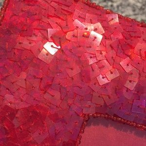 Accents | Red 4 X 6 Sequin Frame | Poshmark